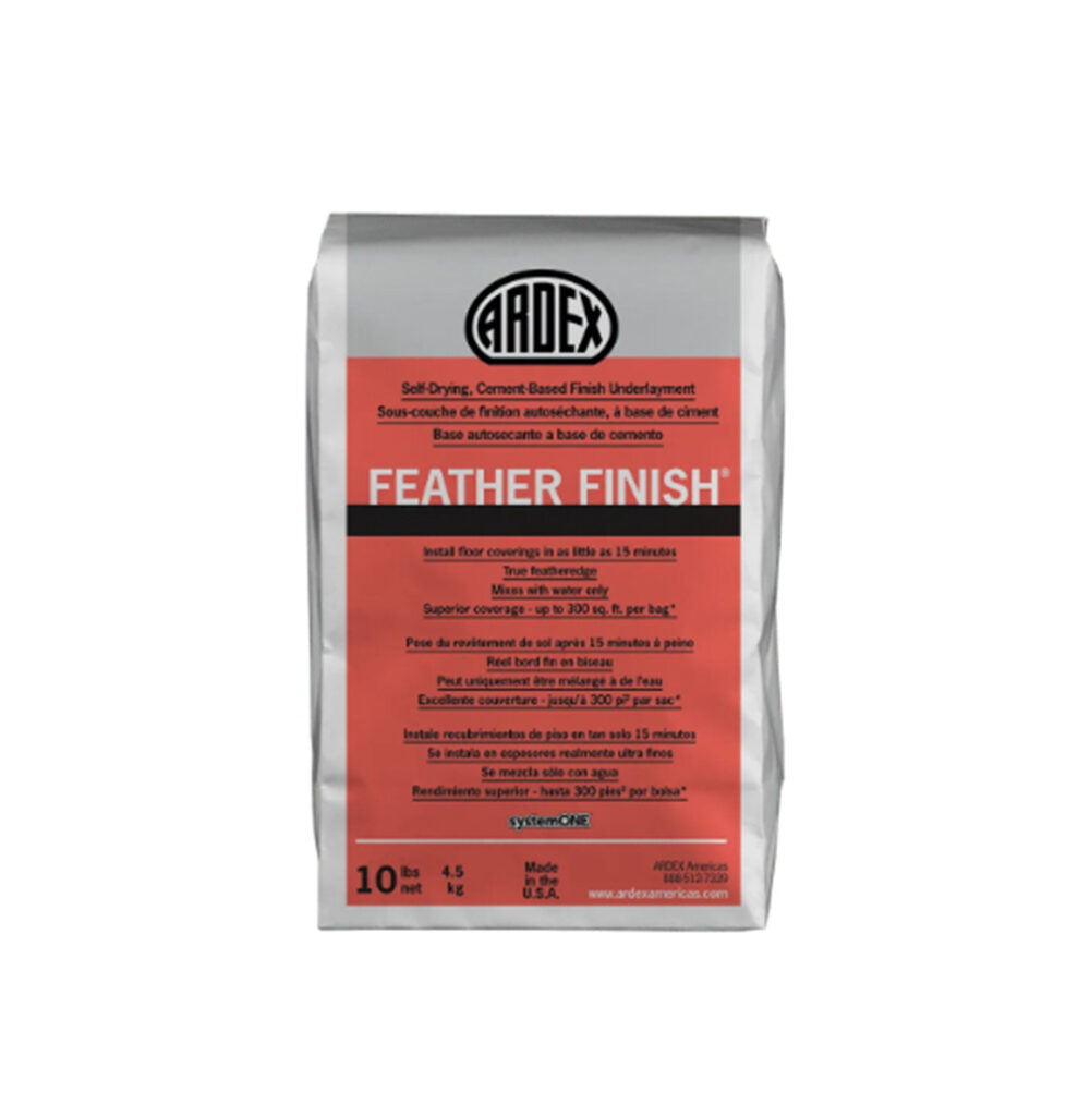 Feather Finish Floor Leveller Gray 10lb - Bert Vis Flooring