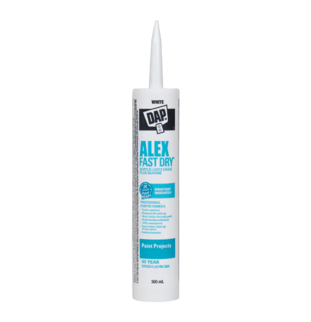 Dap Alex Fast Dry Acrylic Latex Caulk Plus Silicone 300ml - Bert Vis ...